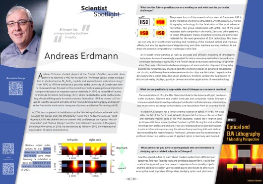 Andreas Erdmann - Erlangen Graduate School in Advanced Optical Technologies